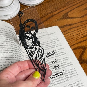 Judgey Jesus Bookmark, Acrylic Bookmark, Romance Bookmark, Smut ...