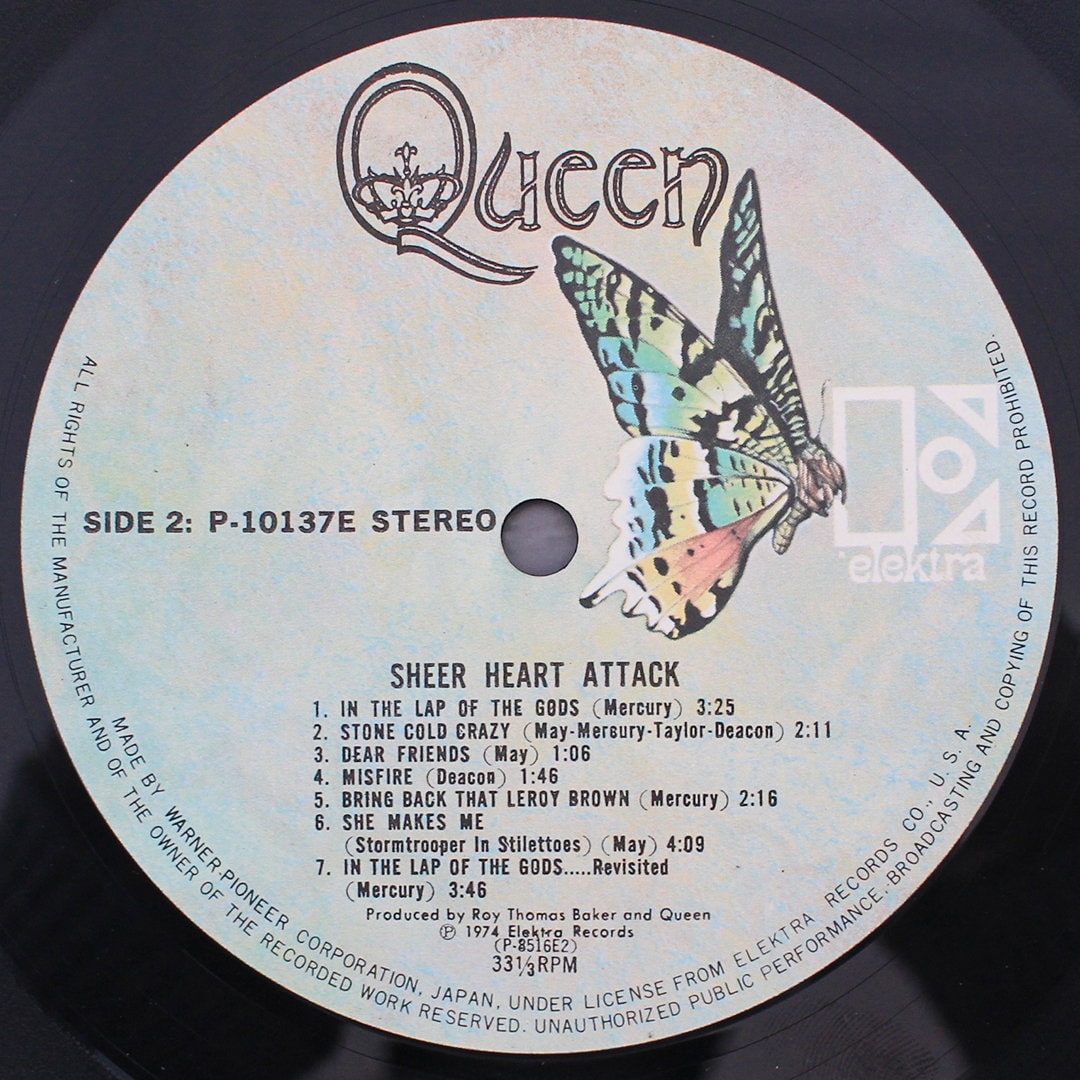 Queen Original Autographed Signed & Freddie Mercury, Brian May, Roger ...