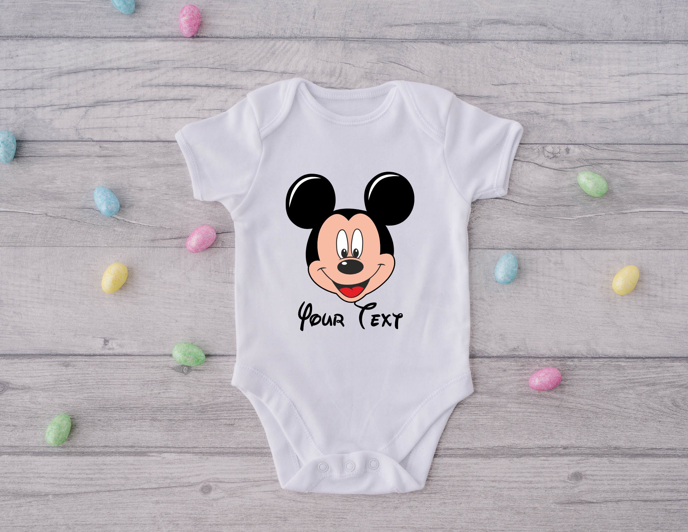 Custom Disney Baby Onesie Custom Minnie Mouse Onesie Custom - Etsy