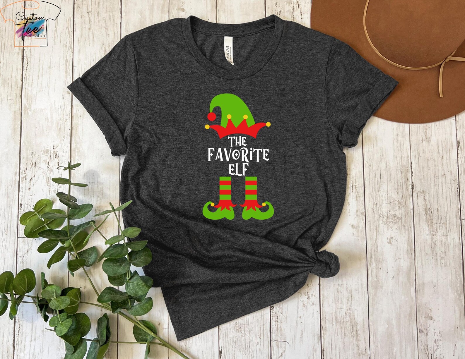 Custom Christmas Elf Shirt: Matching Family Holiday Shirts - Etsy