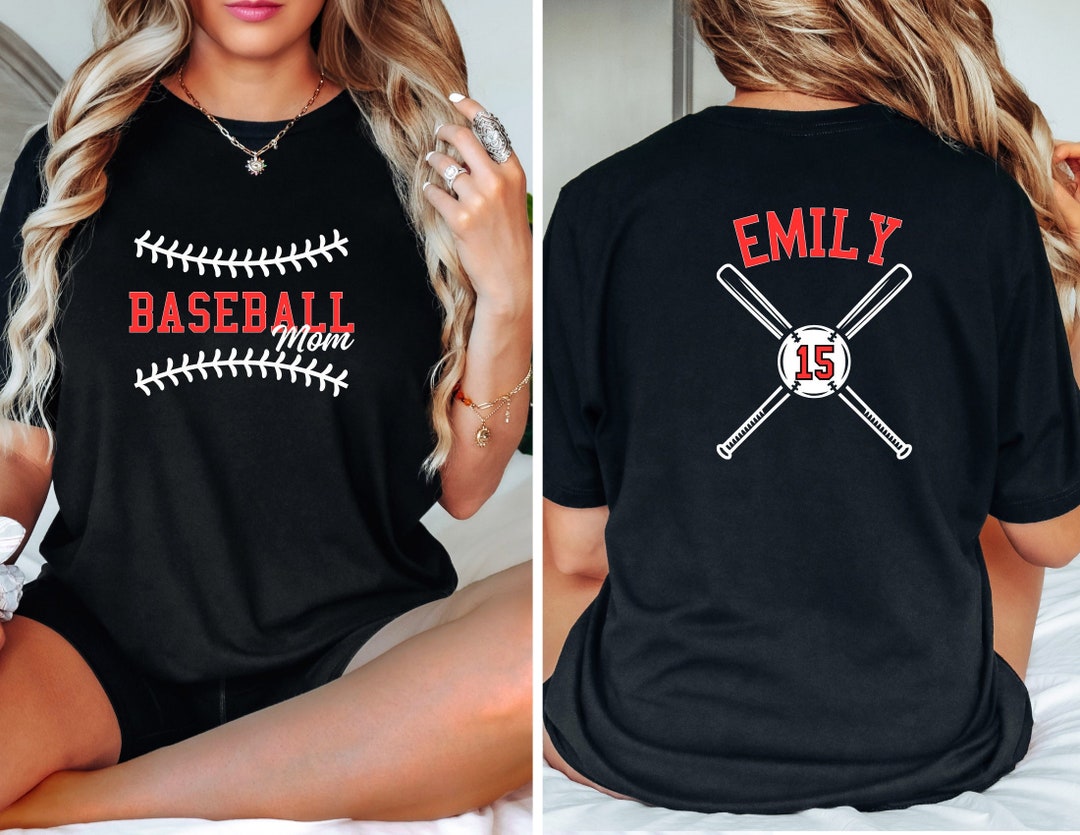 Custom Baseball Tshirt, Family Baseball Shirt, Baseball Mom Dad Shirt ...