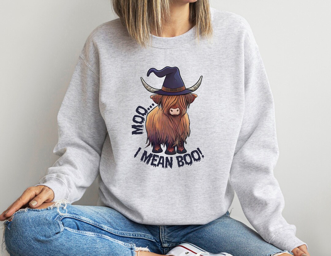 Vaca fantasma Mean Boo para Halloween, Muuuuu, Mean Boo, Vaca divertida ...