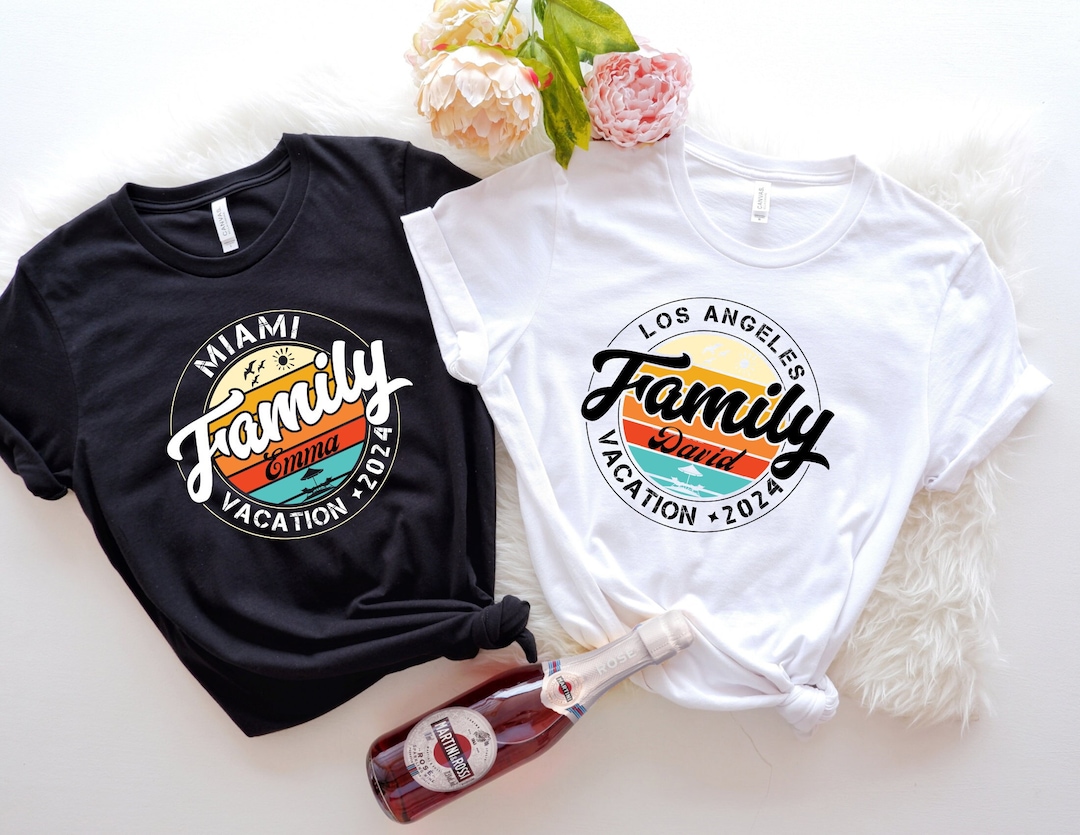 Personalized Family Vacation Tee: Custom 2026 Trip Shirt - Etsy