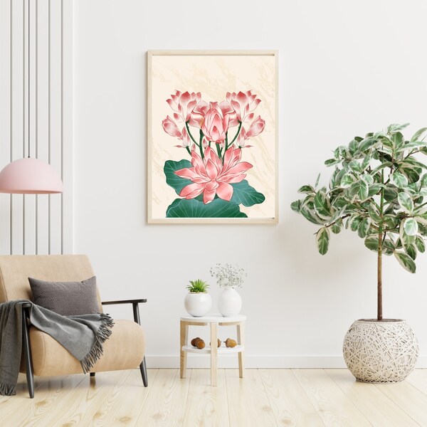 Aesthetic Floral Print - Etsy