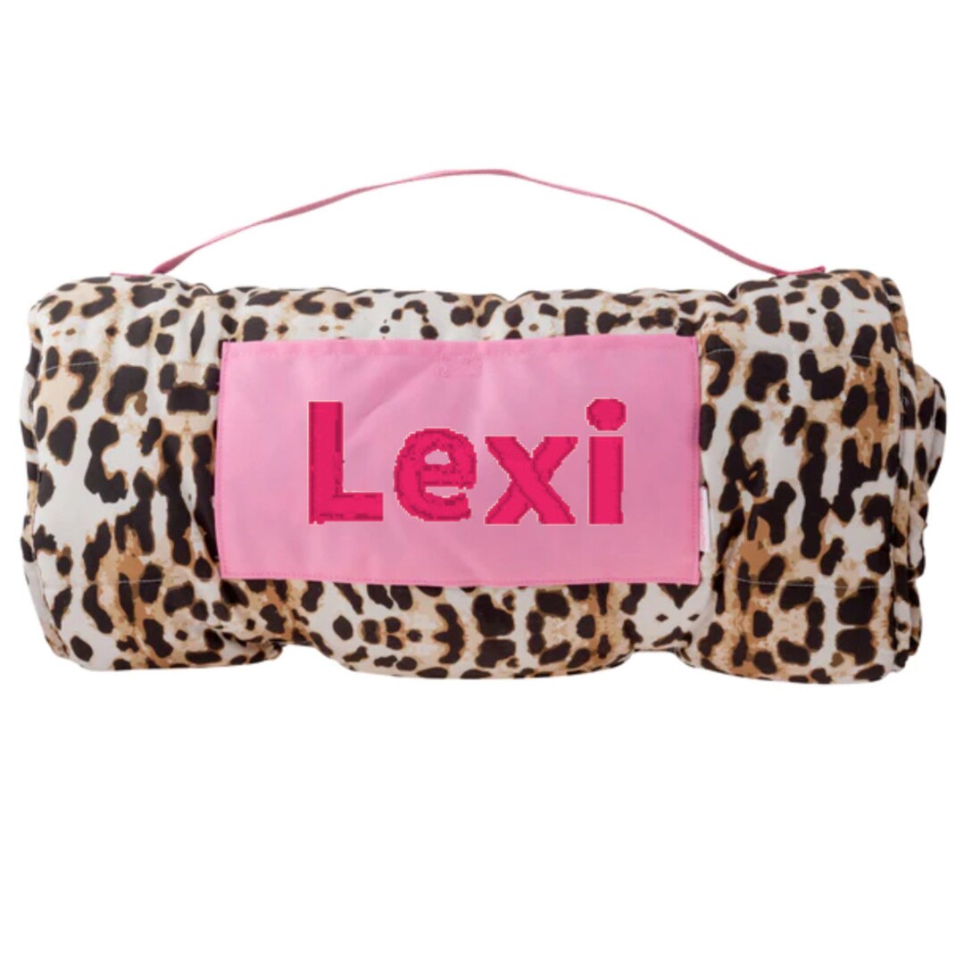 Personalized Leopard Nap Mat Personalized Nap Mat Stephen - Etsy