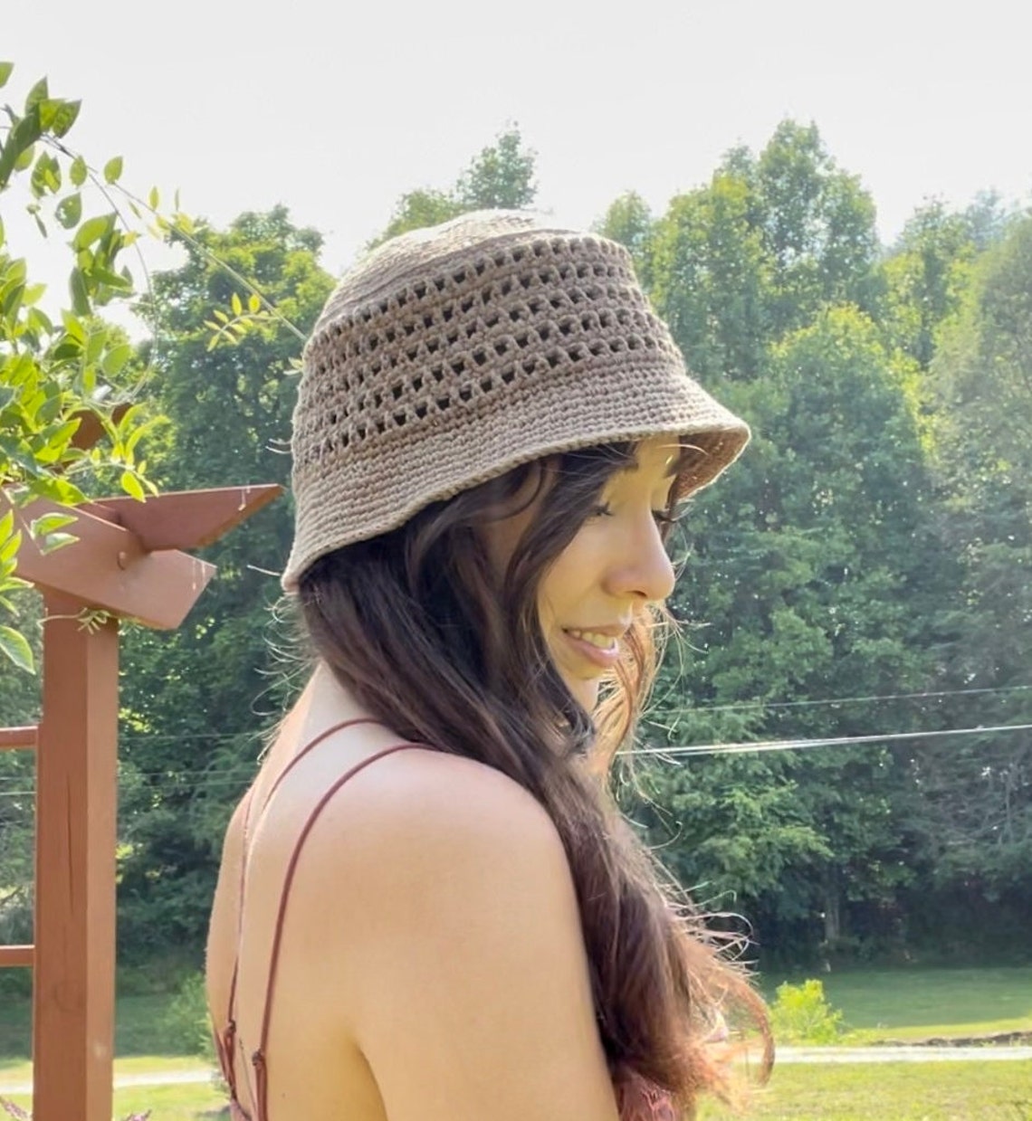 Crochet Pony Bucket Hat Pattern - Etsy