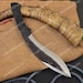 13 "handmade Kukri Knife Blank Blade, Carbon Steel Blank Blade, Hand ...