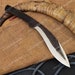 13 "handmade Kukri Knife Blank Blade, Carbon Steel Blank Blade, Hand ...
