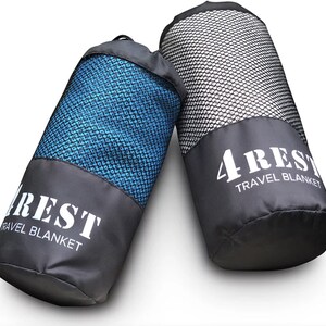 Wearable Travel Blanket With Sleeves, Lightweight Packable Blanket (XS ...