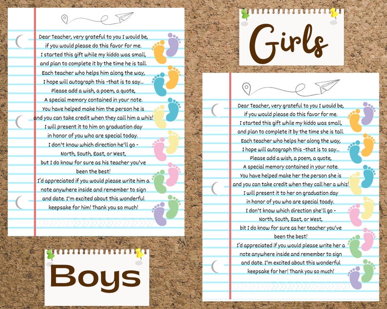 Oh the Places You'll Go Printable Instructions - Etsy