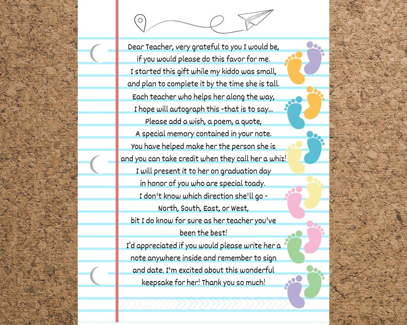 Oh the Places You'll Go Printable Instructions - Etsy