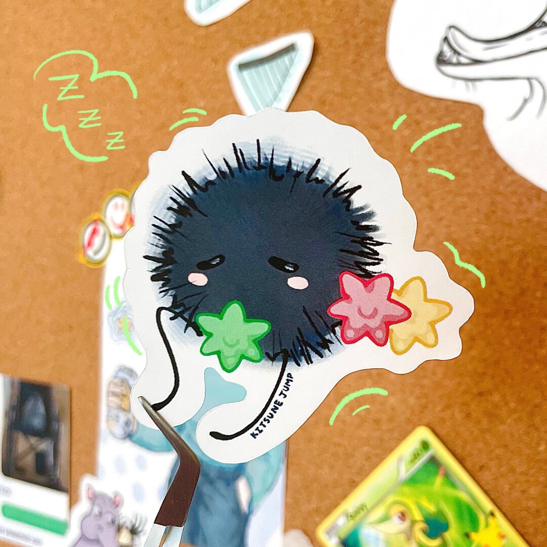 Soot Sprite Sticker - Etsy