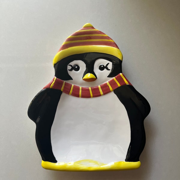 Penguin Plate - Etsy
