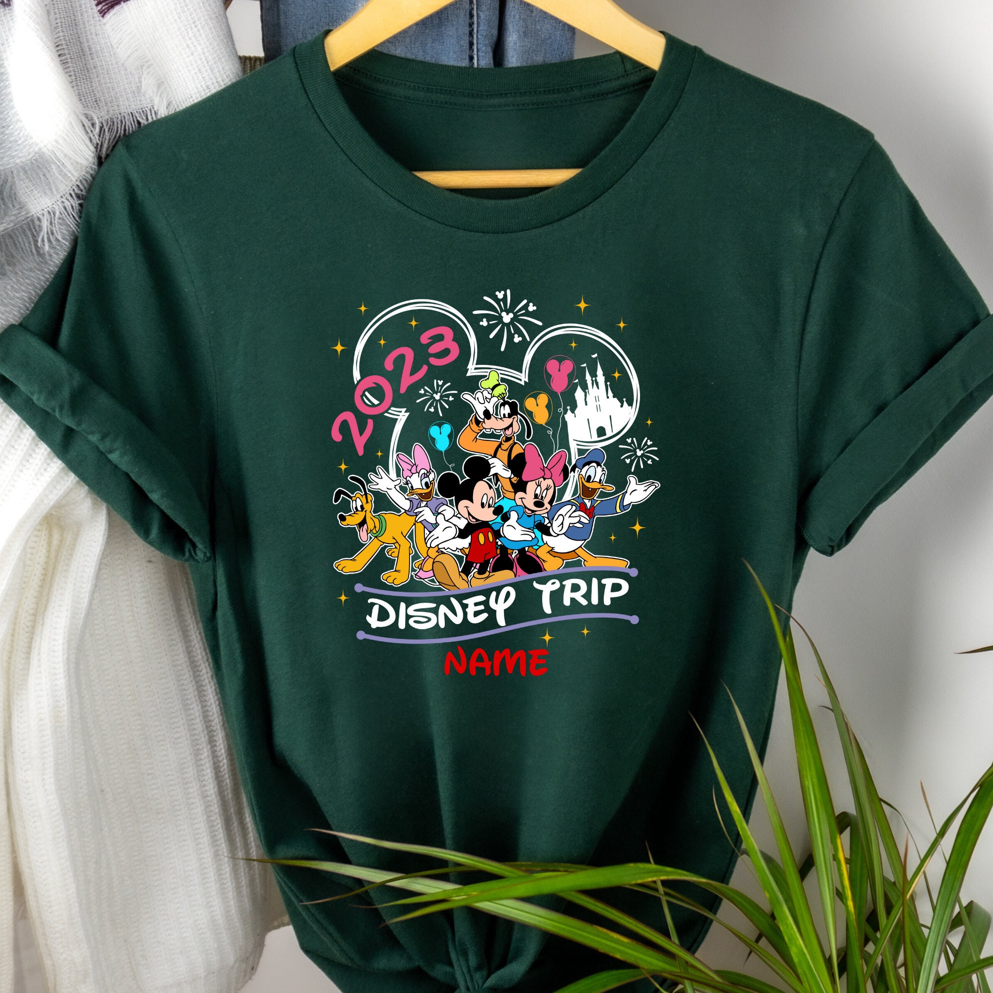 Camisa Disney Trip 2024, camisas de la familia Disney con nombres ...