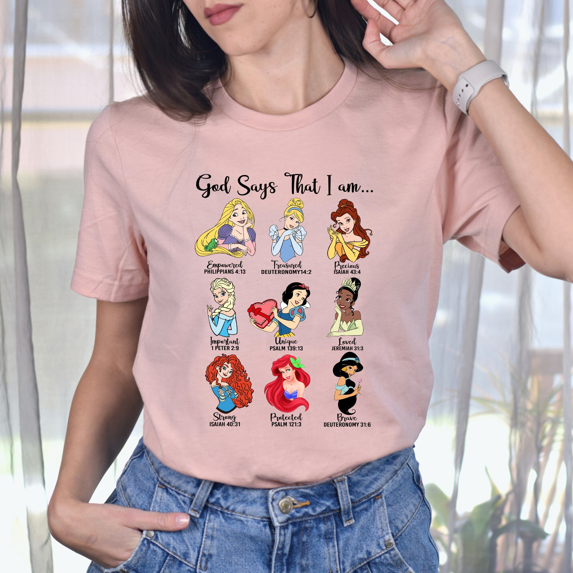 God Says That I Am Princess Shirt, Disney Religious Shirt, Disney ...