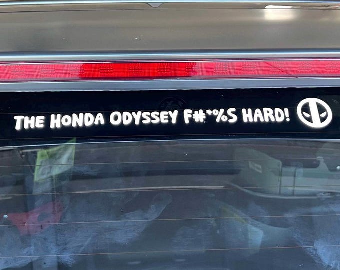 Deadpool Car Decal Honda Odyssey Wolverine - Etsy
