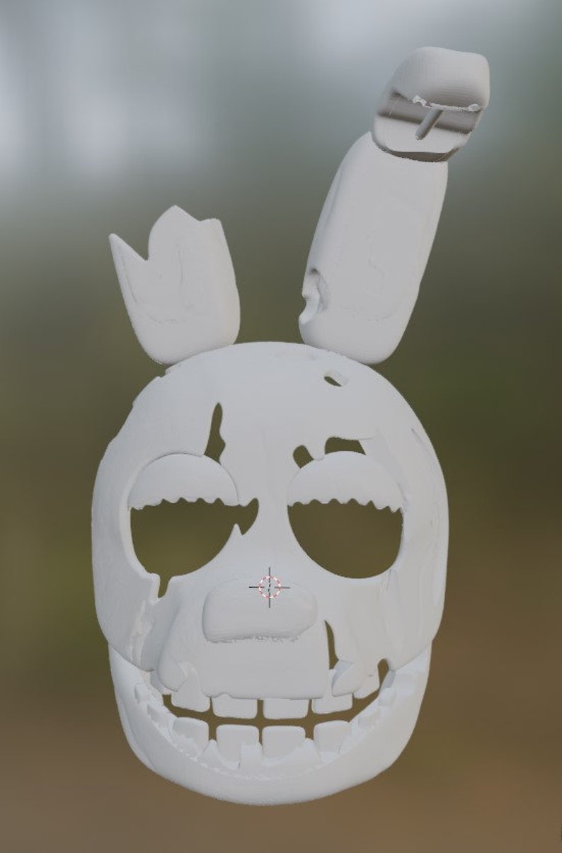 Fnaf Springtrap Freddy Fazbear Mask 3d Model-3d Stl File3d - Etsy UK