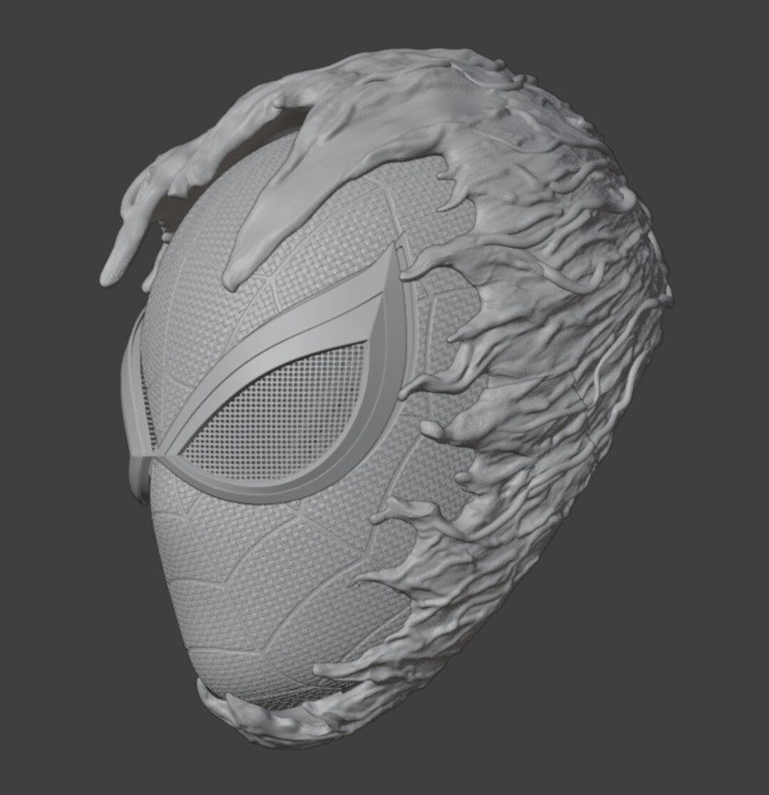 Spiderman 2 Venom Symbiote Mask 3d Model-3d Stl File3d STL - Etsy Australia