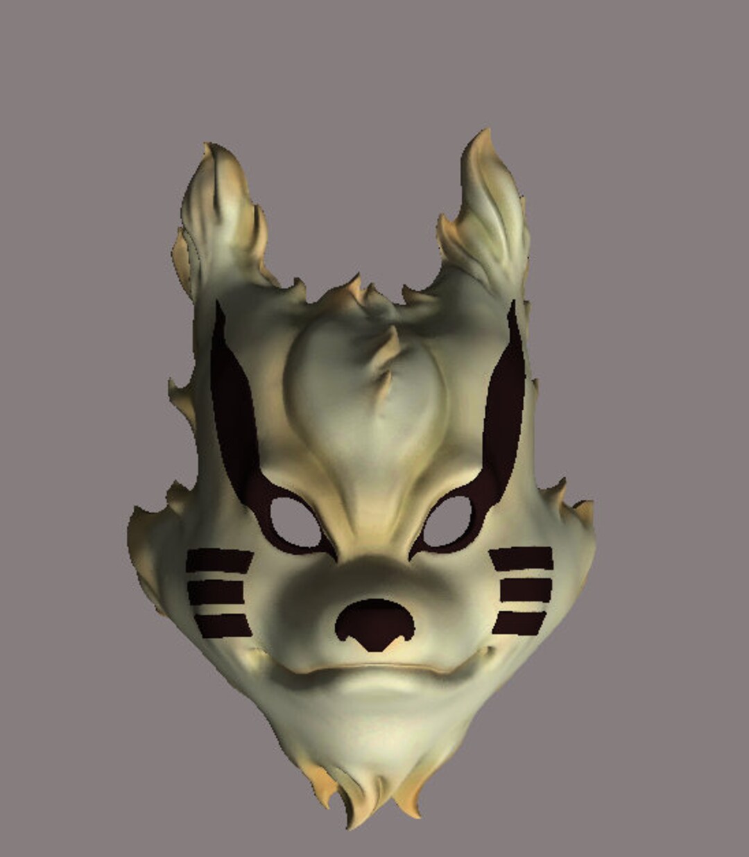 Kurama Nine-tails From Naruto 2in1 Mask 3d Model-3d Stl File,3d STL ...