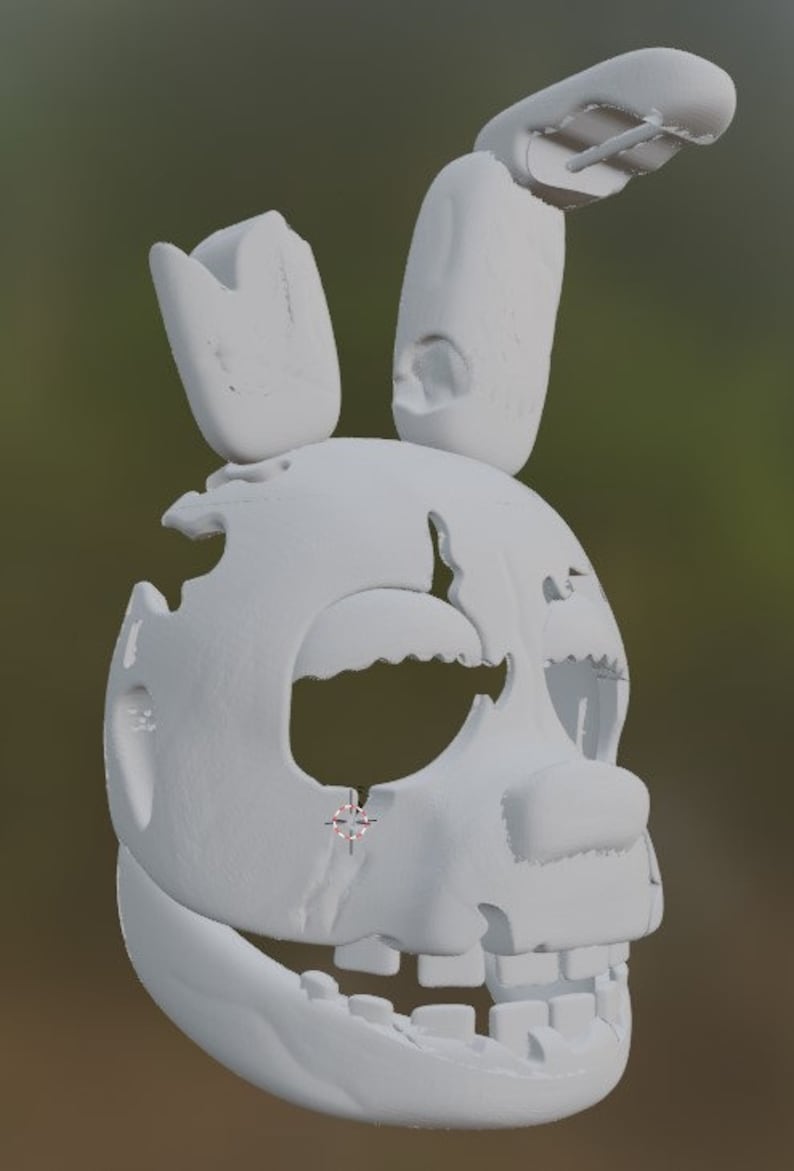 Fnaf Springtrap Freddy Fazbear Mask 3d Model-3d Stl File3d - Etsy Australia