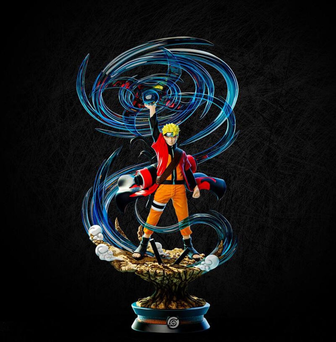Naruto Sage Mode Sculpture 3d Model-3d Stl File,3d STL Model 3d Printer ...