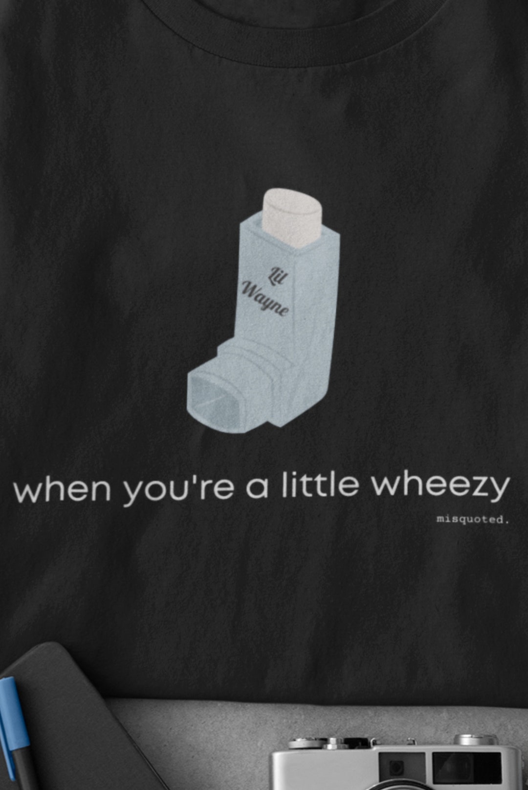 Lil Wayne Inhaler Shirt Lil Wayne Tshirt Gift Funny Rap - Etsy