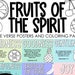 FRUIT of the SPIRIT Posters | Christian Classroom Decor | Fruit of the ...