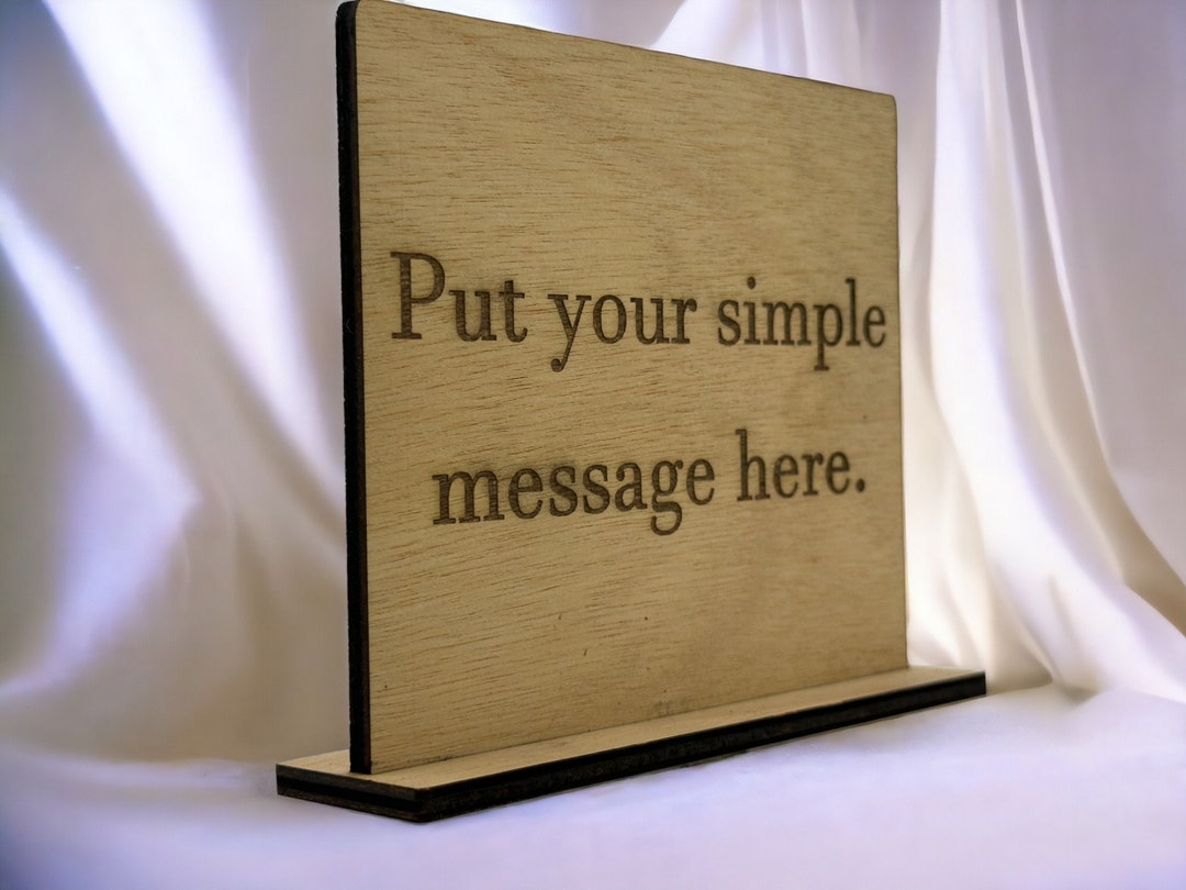 Personalised Wooden Stand Sign, Birthday Gift, Man Cave Sign, Bar Sign ...