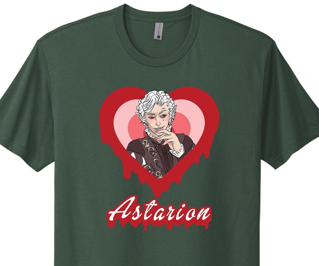 Baldur's Gate 3 Astarion Tee barbie Inspired - Etsy