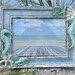 Coastal Picture Frame for 5x7 Horizontal Photograph, Light Coastal ...