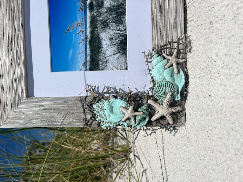 8x10 Beachy, Coastal Picture Frame - Etsy