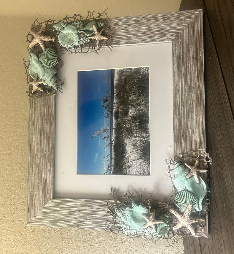 8x10 Beachy, Coastal Picture Frame - Etsy