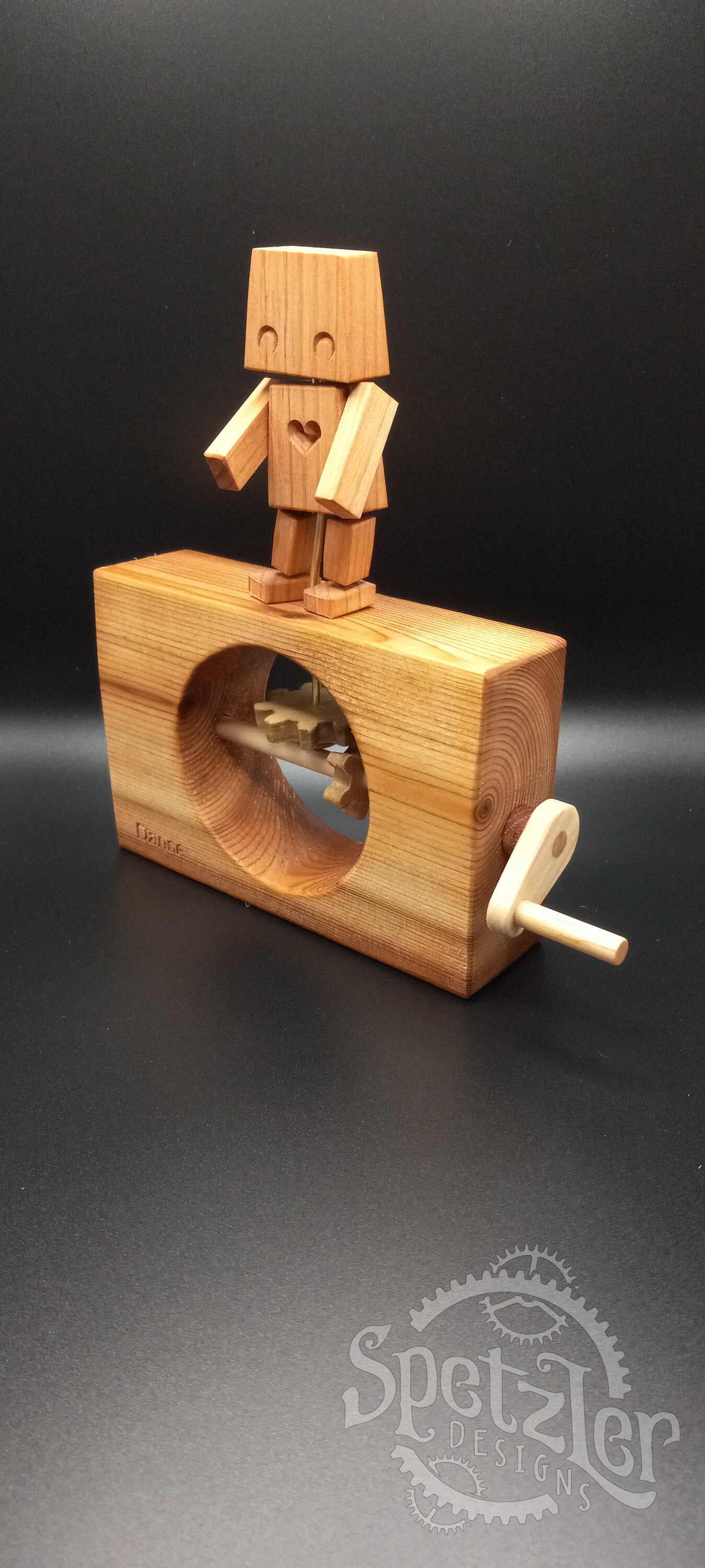 Dancing Robot Automaton (the Robot Gyrates Its Hips & Head as You Turn ...