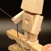 Tiny Robot Clothespin Automaton Flying a Kite (it Pulls on the Kite ...