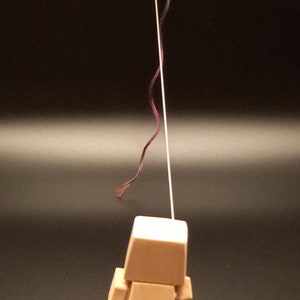 Tiny Robot Clothespin Automaton Flying a Kite (it Pulls on the Kite ...