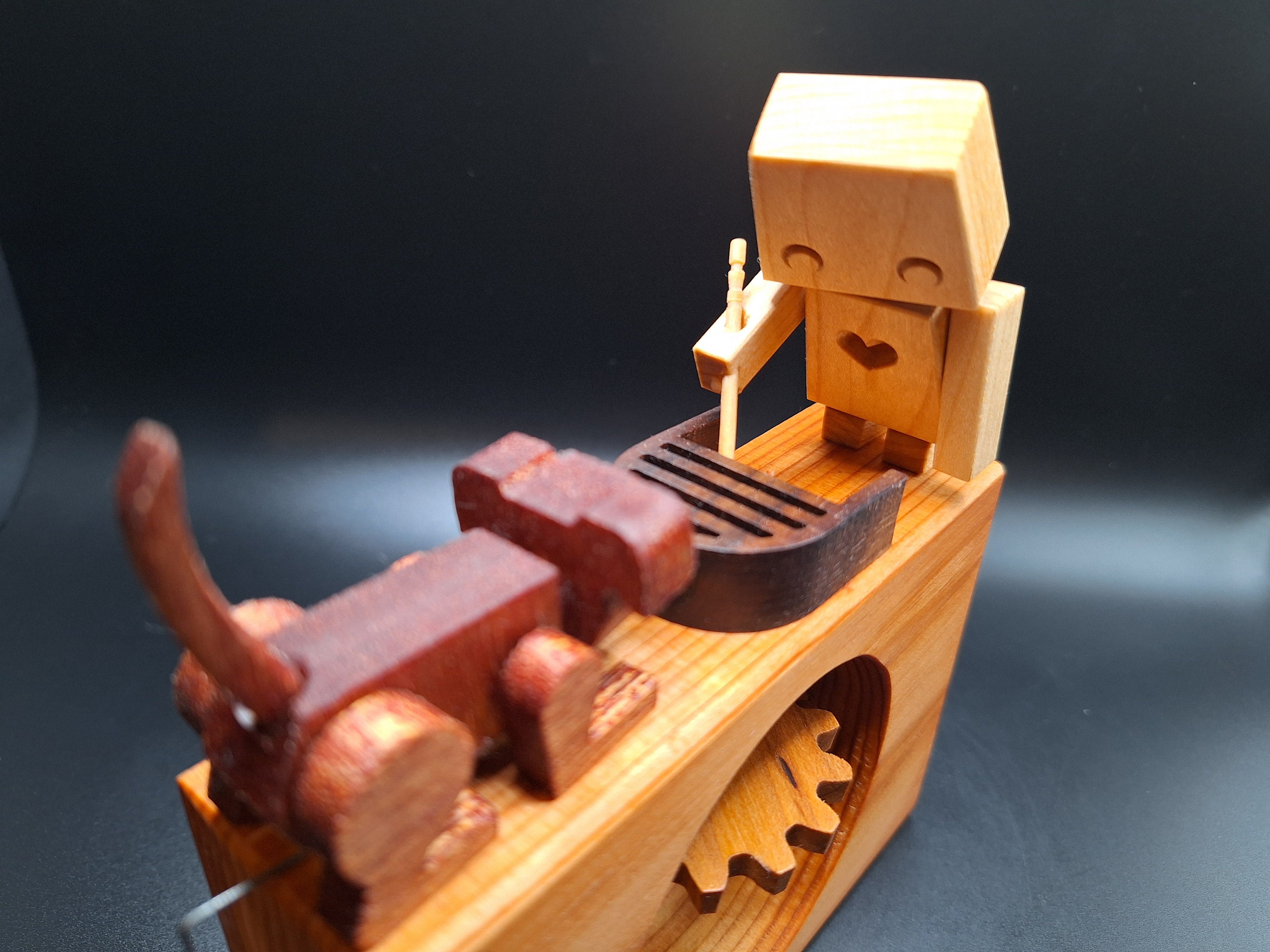 Robot & Dog Campfire Automaton tranquility - Etsy