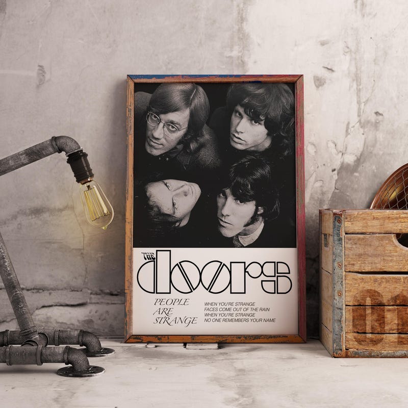 The Doors Poster - Etsy