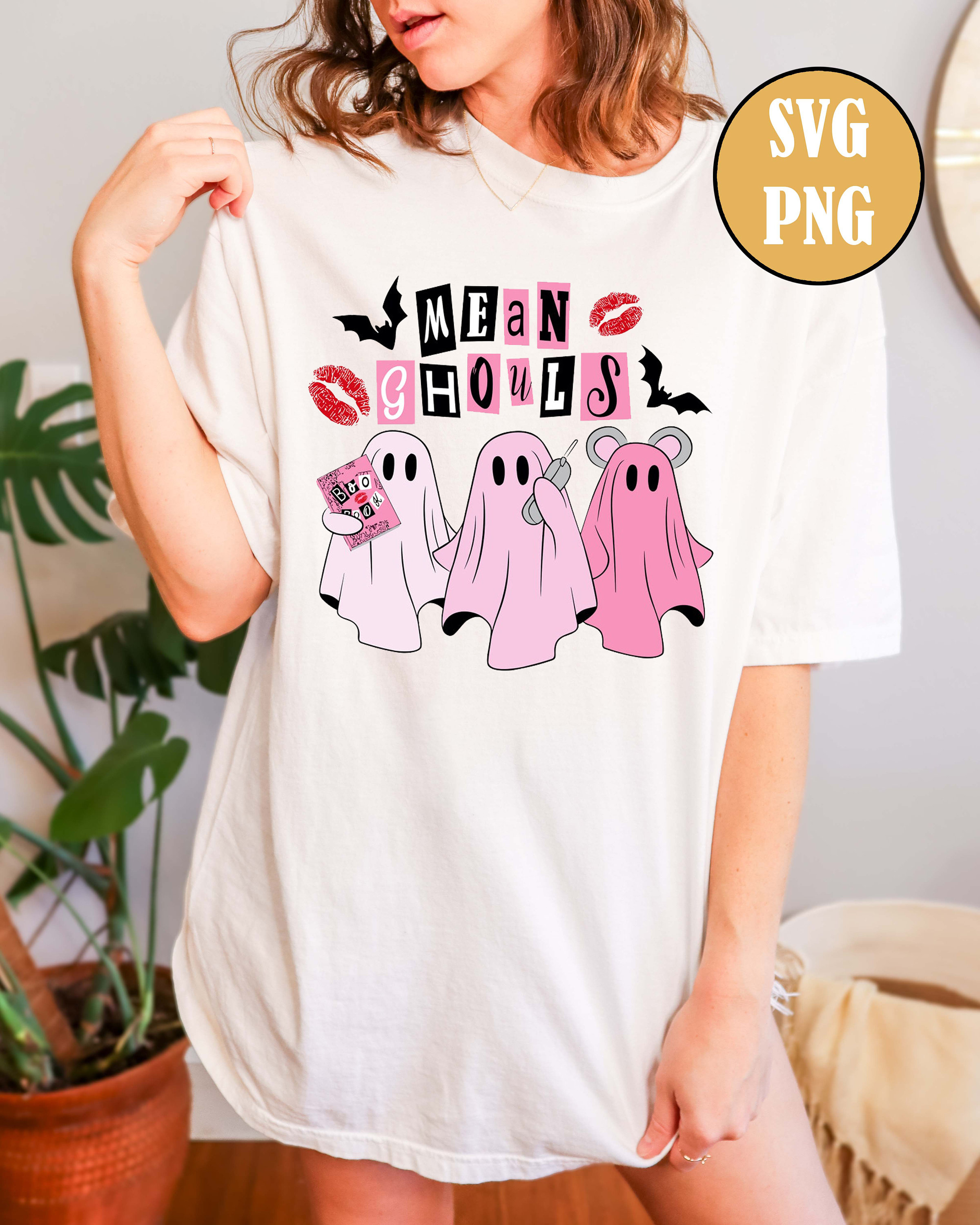 Mean Ghouls Ghost Svg & Png Mean Girls PNG Mean Girls - Etsy Australia