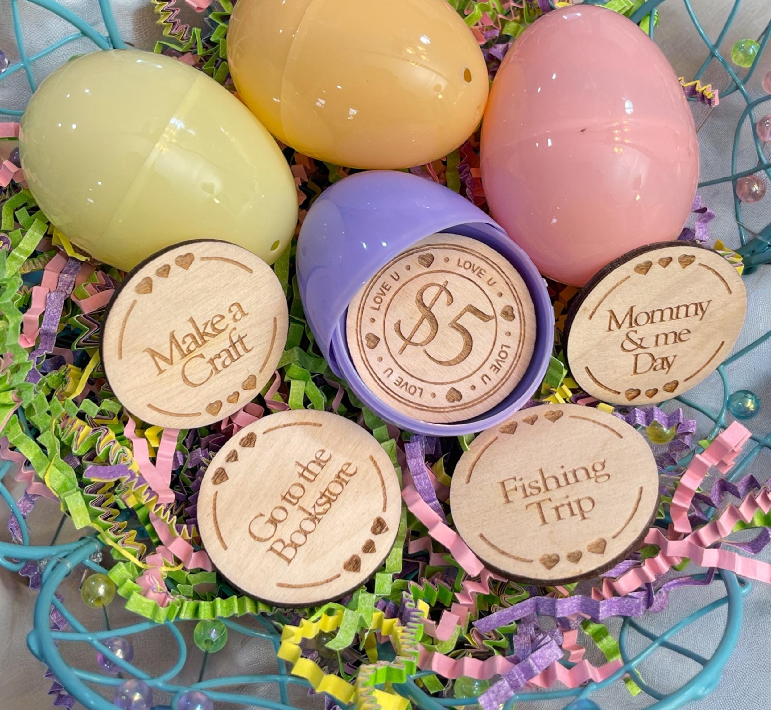 Easter Egg Filler Set of 42, Easter Egg Tokens, Easter Basket Stuffers ...