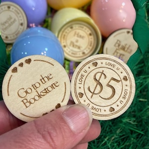 Easter Egg Filler Set of 42, Easter Egg Tokens, Easter Basket Stuffers ...
