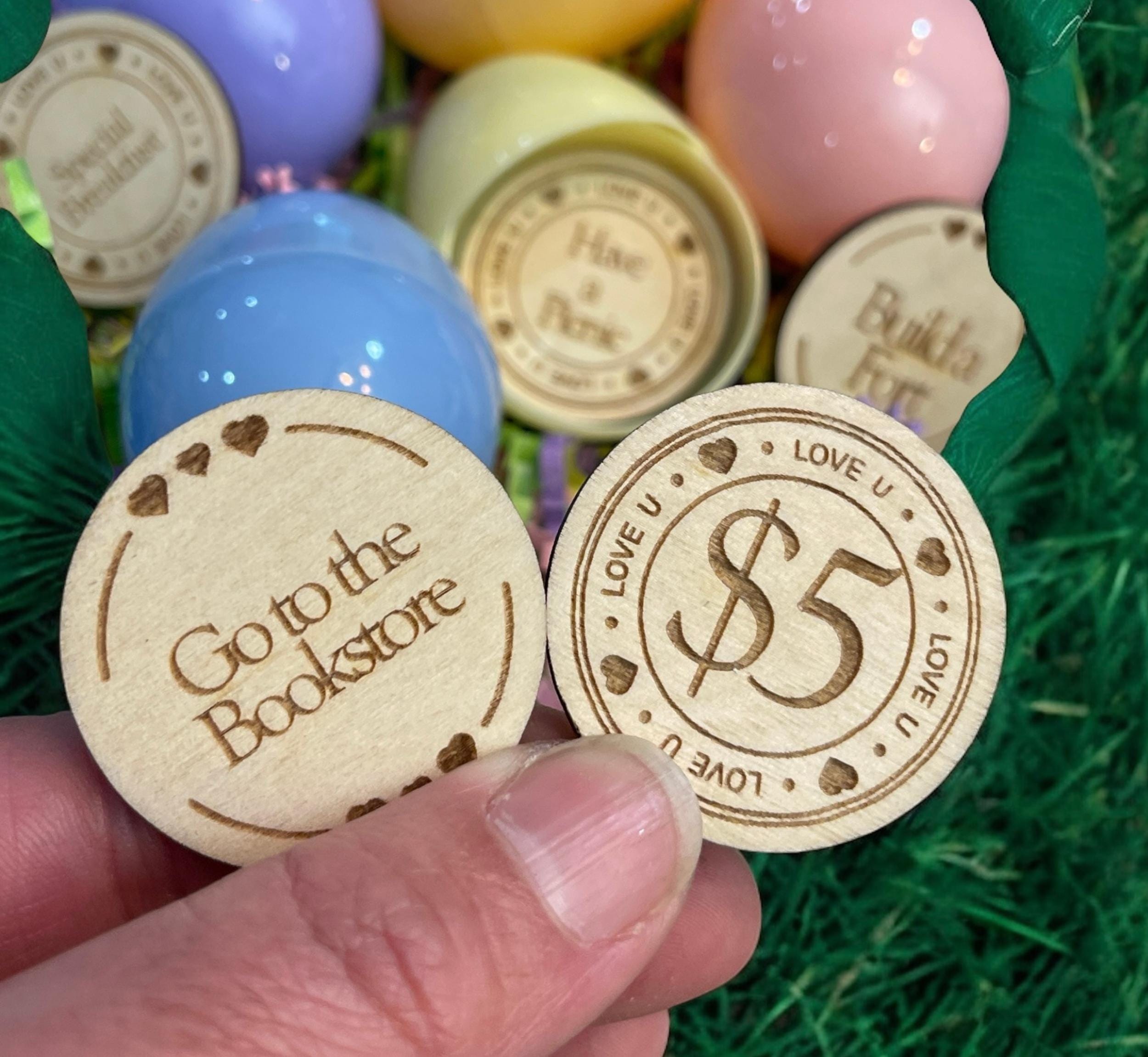 Easter Egg Filler Set of 42, Easter Egg Tokens, Easter Basket Stuffers ...
