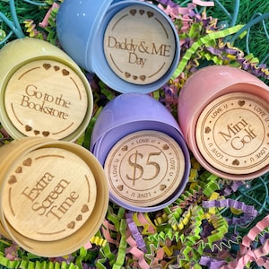 Easter Egg Filler Set of 42, Easter Egg Tokens, Easter Basket Stuffers ...