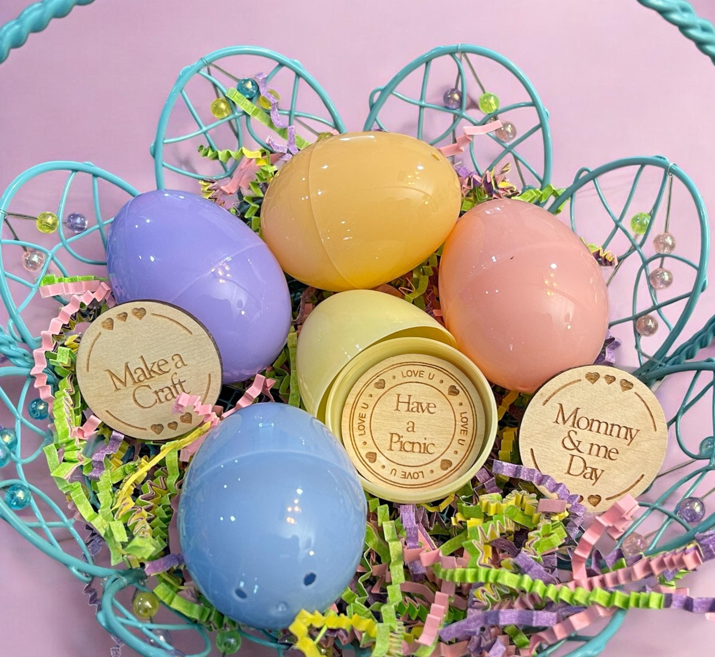 Easter Egg Filler Set of 42, Easter Egg Tokens, Easter Basket Stuffers ...