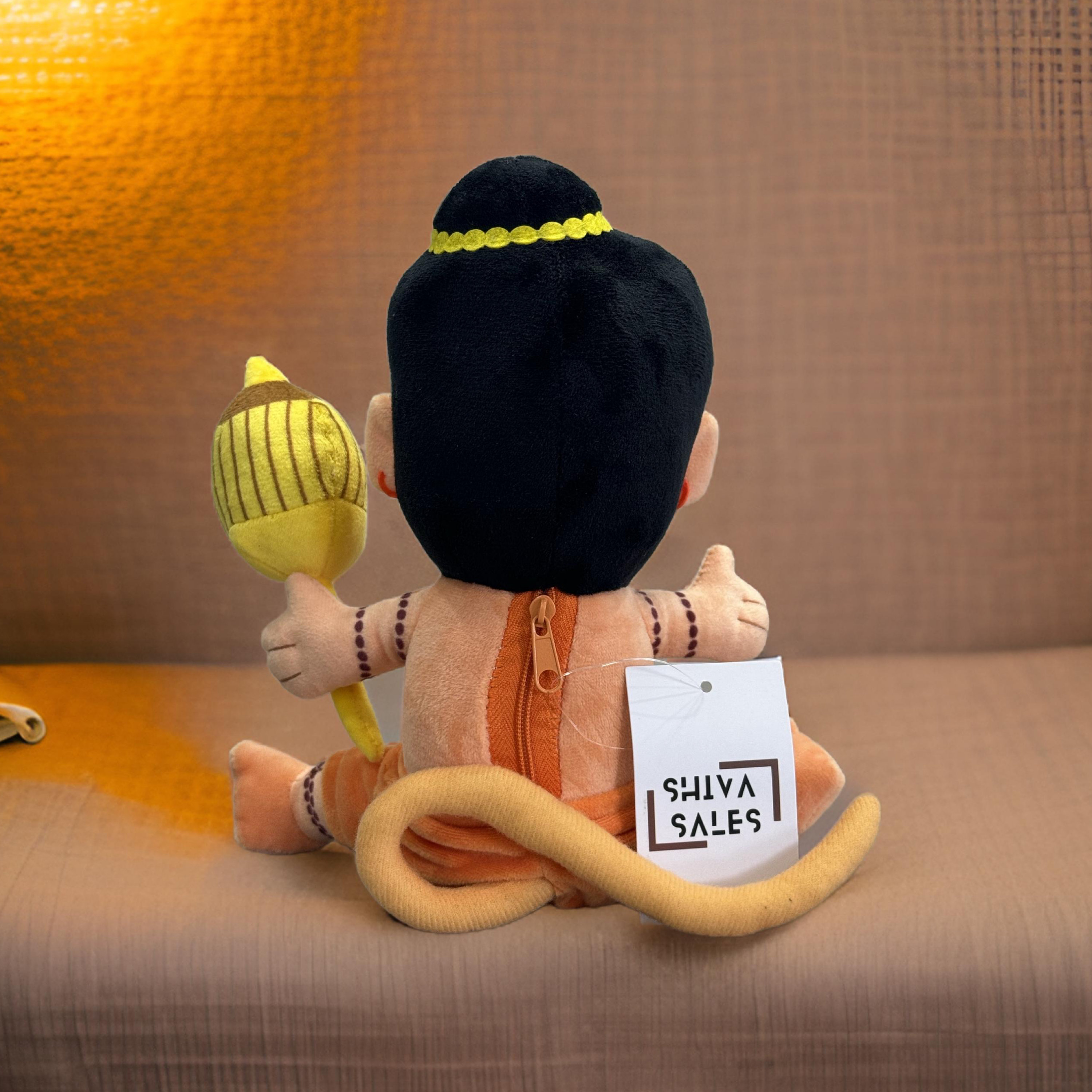 Baby Hanuman - 8 Inch Plush Toy With Re-recordable Musical Box - Etsy