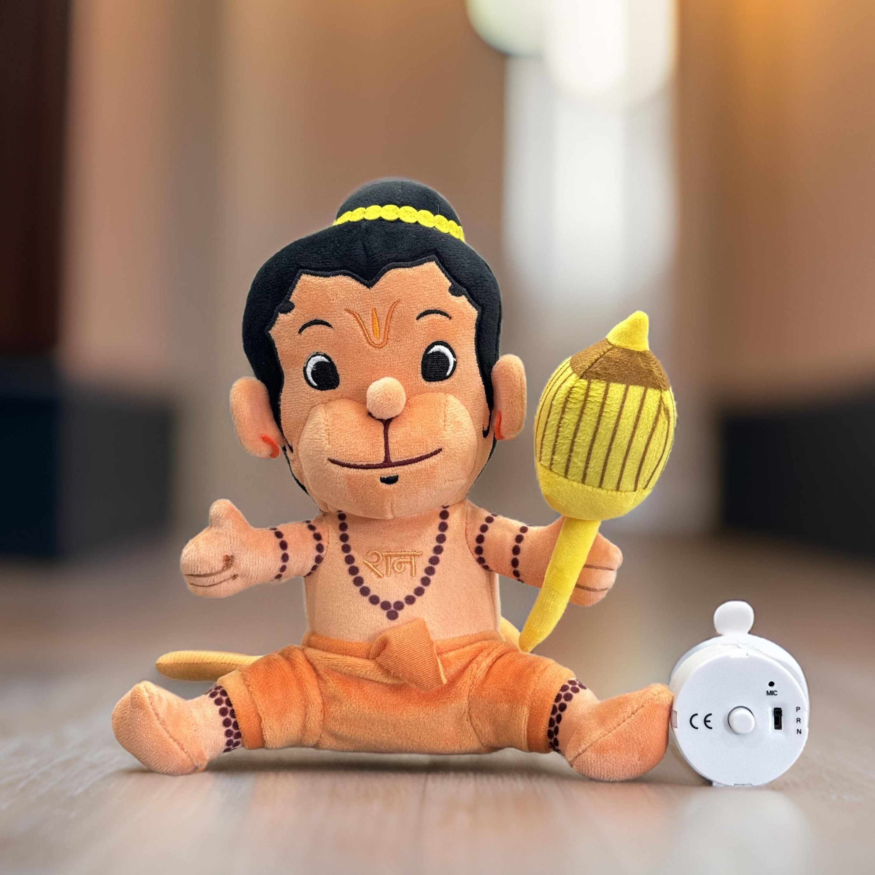 Baby Hanuman - 8 Inch Plush Toy With Re-recordable Musical Box - Etsy