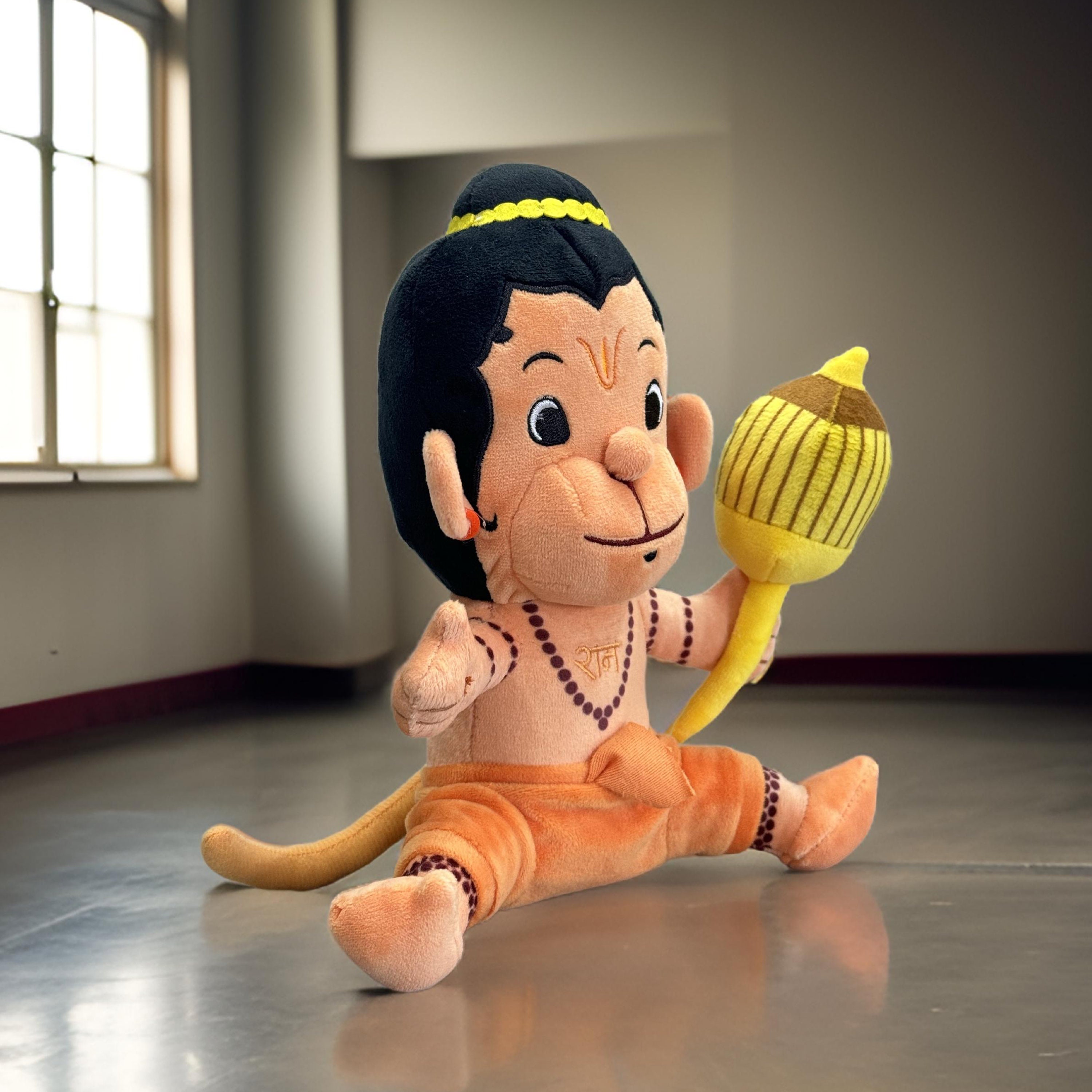 Baby Hanuman - 8 Inch Plush Toy With Re-recordable Musical Box - Etsy
