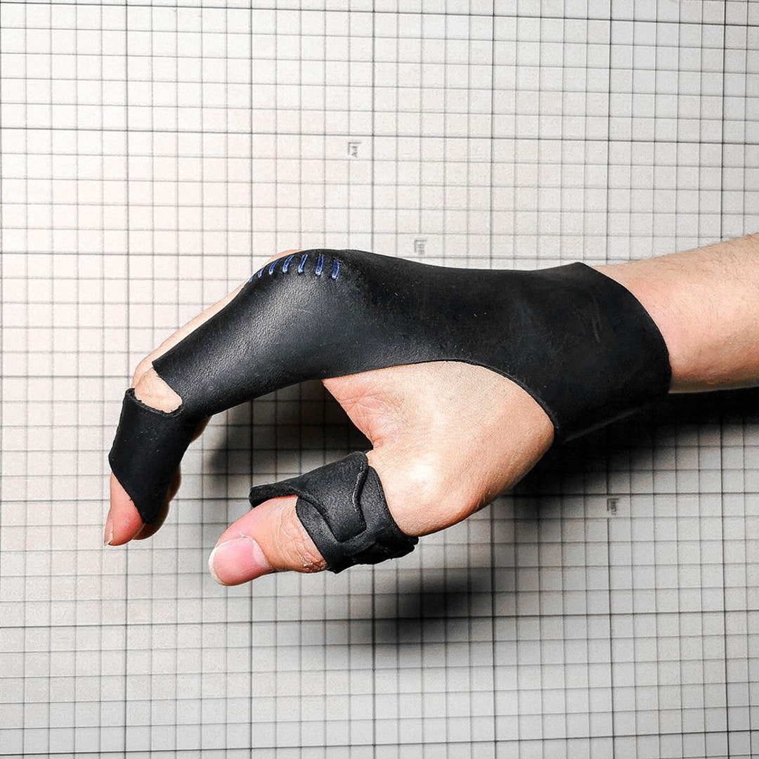 Personalized Archery Glove Thumb Ring Customized Leather - Etsy