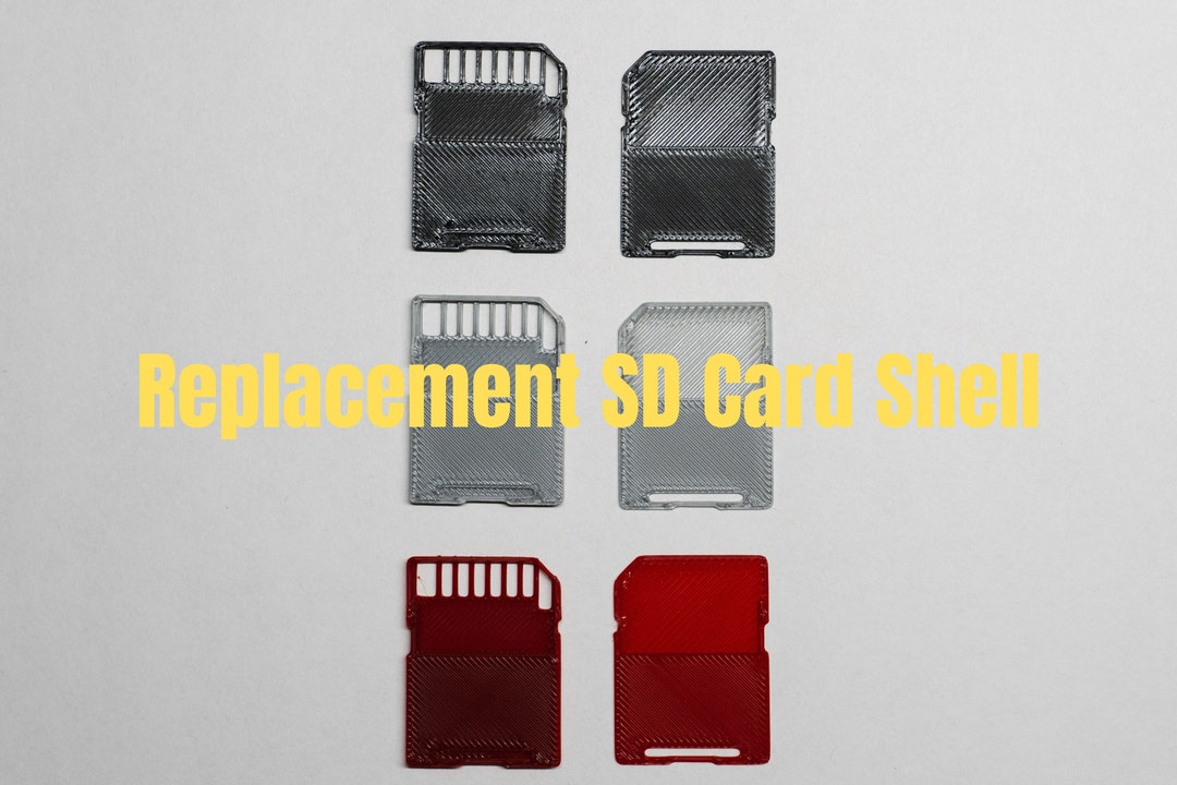 SD Card Shell Replacement Case - Cracked SD Case Replacement - Multiple ...