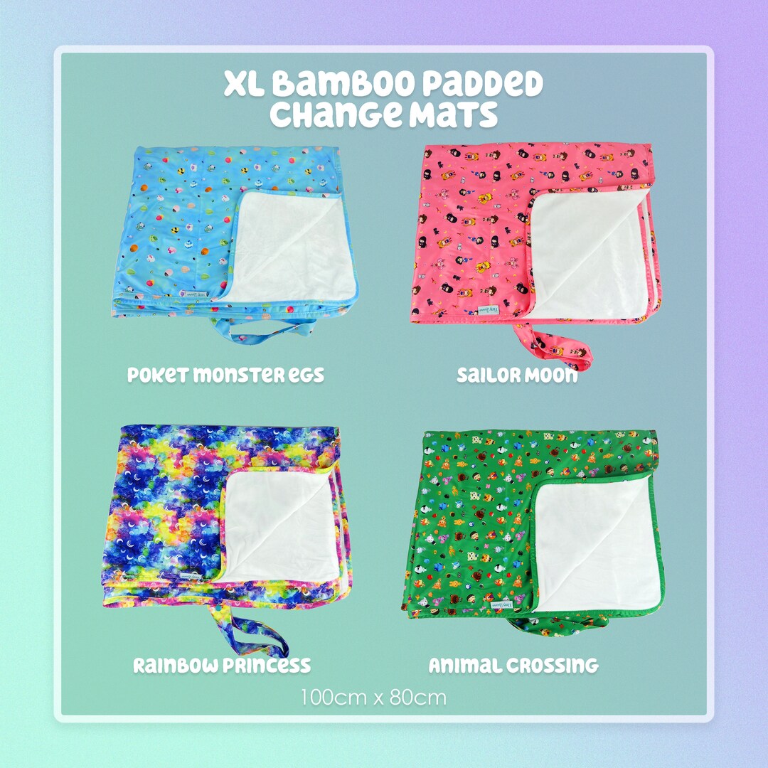 XL Waterproof Baby Change Mat Multi Mat Cute Prints Super - Etsy