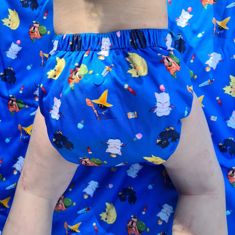 Anime Fantasy, and Gaming Themed Modern Cloth Nappies, MCN, Reusable ...